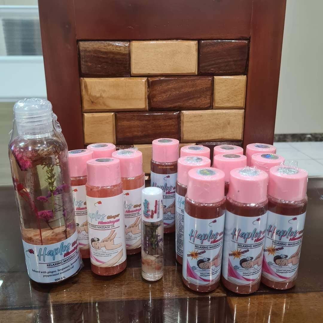 Haplos Massage Oil, Beauty & Personal Care, Bath & Body, Body Care on ...