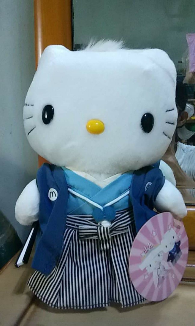 Hello Kitty in Samurai Costume, Hobbies & Toys, Toys & Games on Carousell