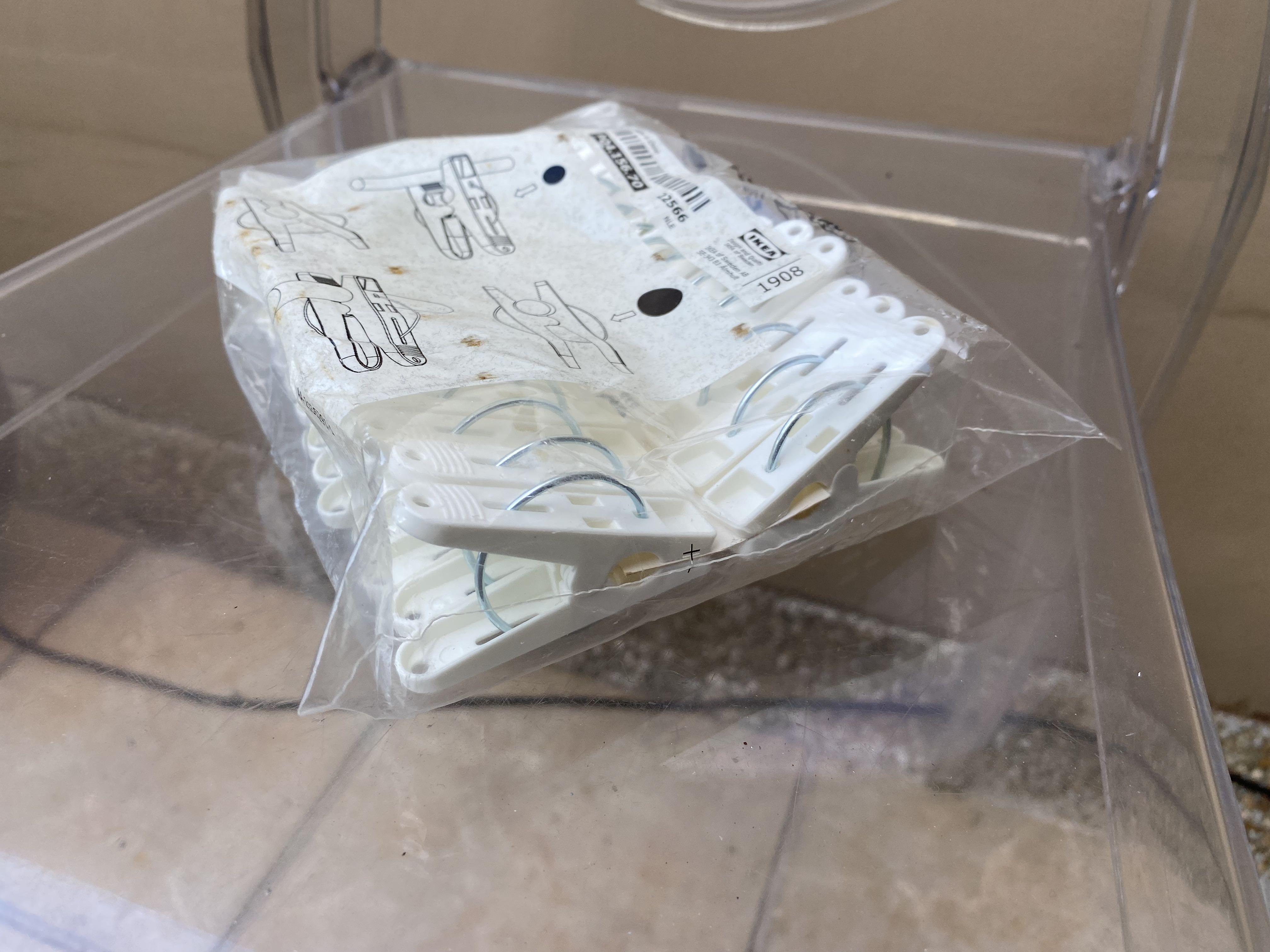 IKEA Laundry Clippers / Laundry Pins /Laundry Clips, Furniture & Home ...