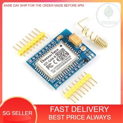 IOT GA6-B Mini GPRS/GSM A6 Mini Wireless Extension Module SMS Voice Development Board with ...