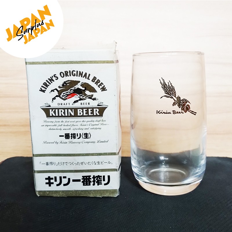 Kirin original beer glass collectable, Food & Drinks, Beverages on ...
