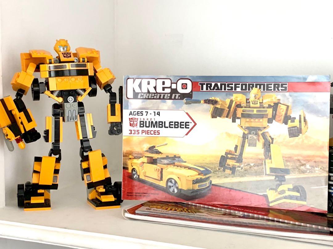 KRE-O Transformers Bumblebee Construction Set, Hobbies & Toys, Toys ...