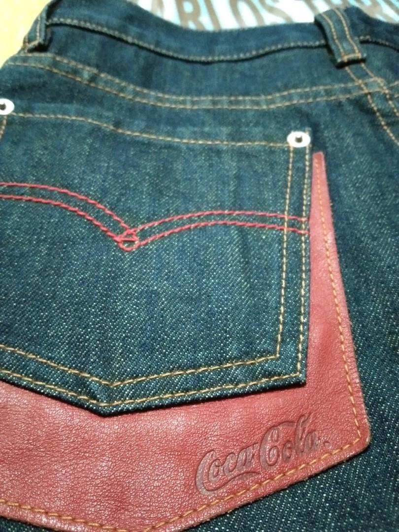 LEVI'S X COCA COLA COLLAB, Women's Fashion, Bottoms, Jeans on Carousell
