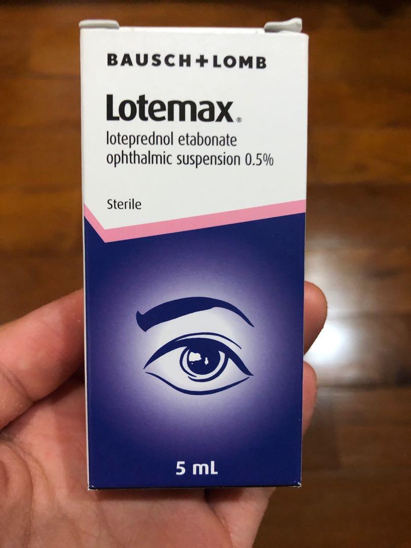 Lotemax eyedrop, Beauty & Personal Care, Vision Care on Carousell