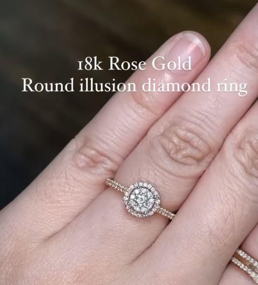 MANILA DIAMOND STUDIO ENGAGEMENT RING, Women's Fashion, Jewelry ...