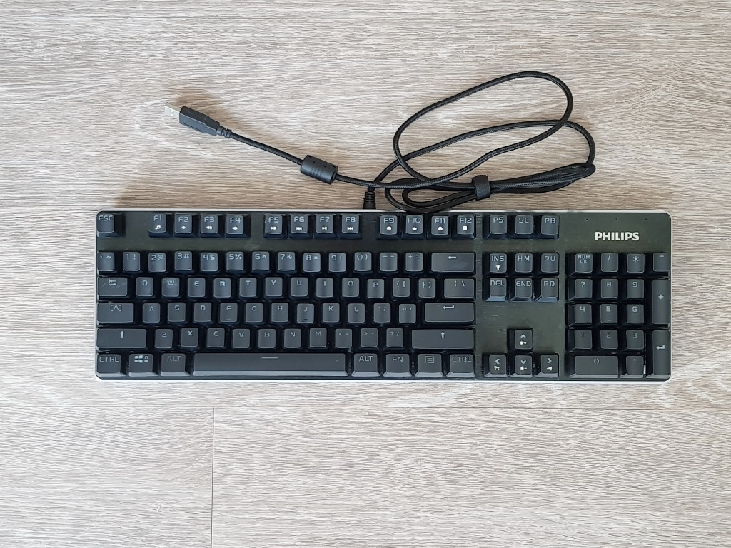 Mechanical Gaming Keyboard [Phillips SPK8401B], Computers & Tech, Parts ...