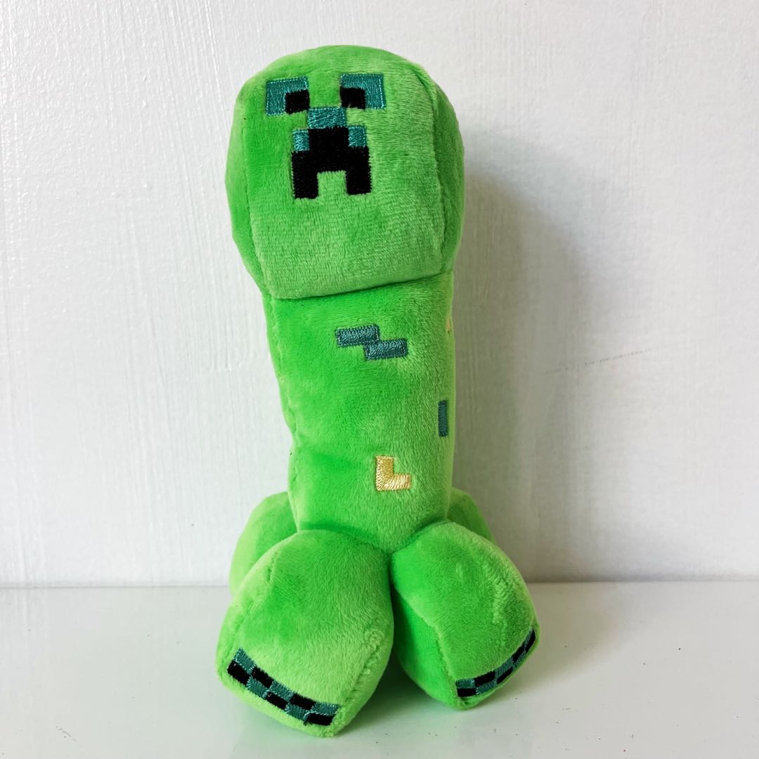Minecraft Creeper Stuffed Toy Plush Toy, Hobbies & Toys, Toys & Games ...