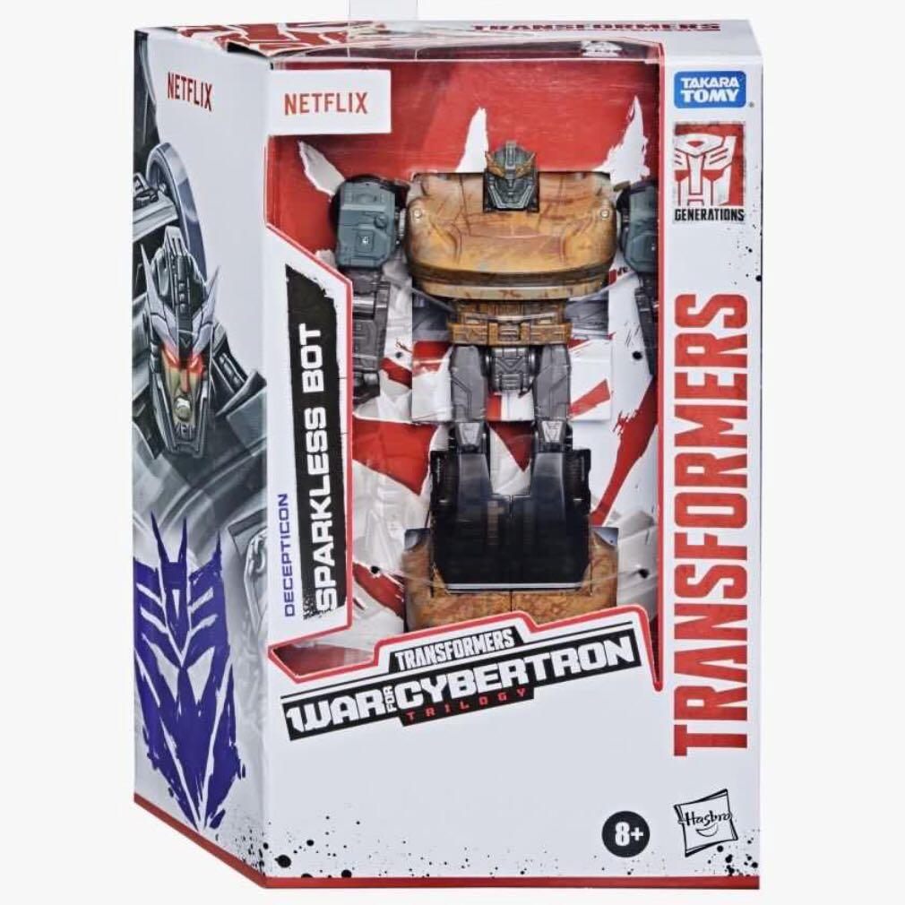 MISB Transformers Generations Sparkless Bot Netflix Series-Inspired War ...