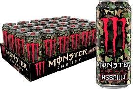 Monster Energy Drink Dragon Iced Tea & Assault (500ml), Food & Drinks ...