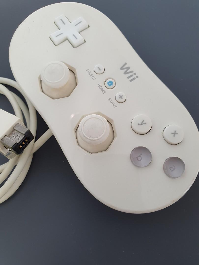 Nintendo Wii Classic Controller Original, Video Gaming, Video Games ...