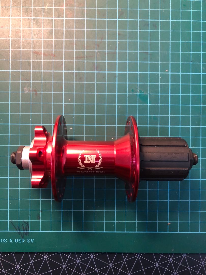 Novatec rear hub, Sports Equipment, Bicycles & Parts, Bicycles on Carousell