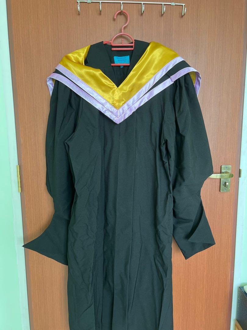 NTU graduation gown for Master of Science, Men's Fashion, Tops & Sets ...