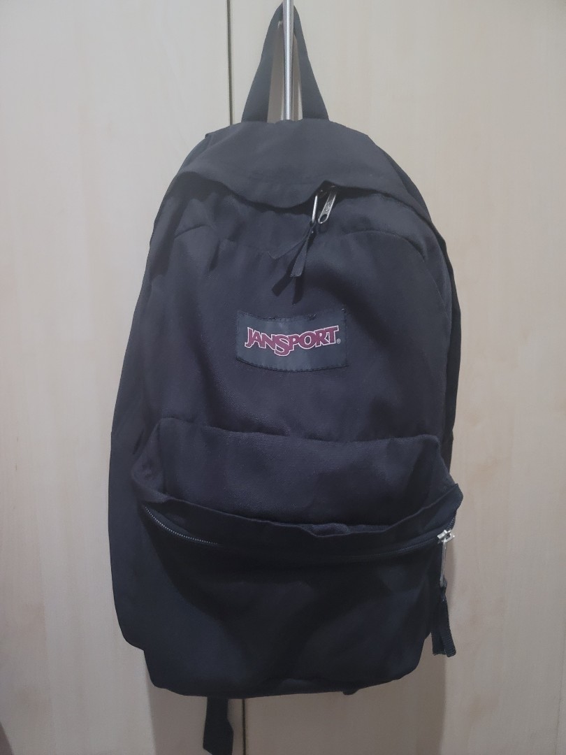 original jansport backpack black, Men's Fashion, Bags, Backpacks on ...