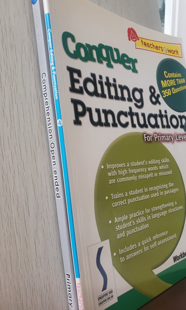 P4 English Bundle Sales - Editing, Punctuation & Comprehension, Hobbies ...
