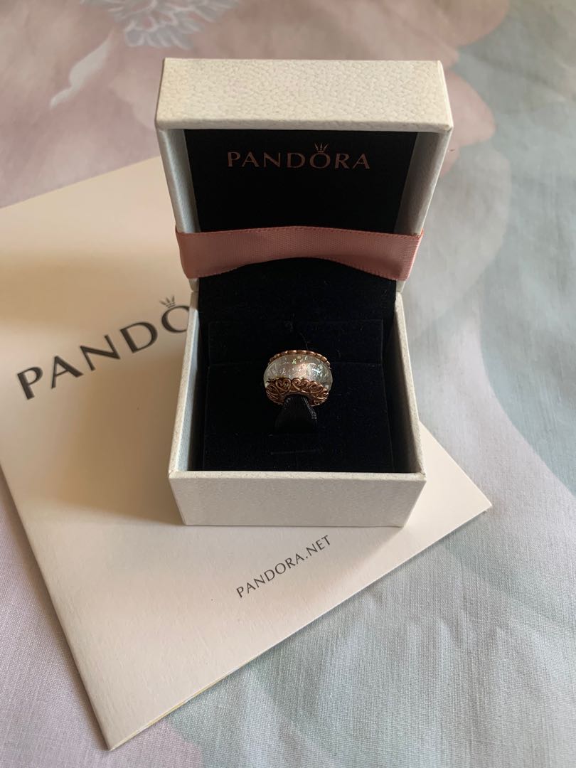 Pandora Iridescent Murano Glass Charm, Women's Fashion, Jewelry ...