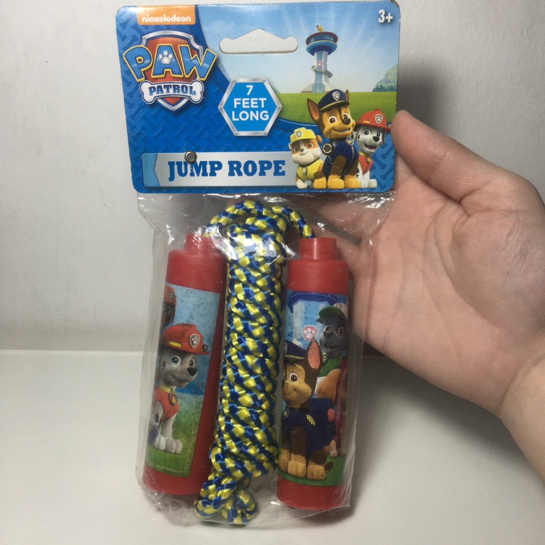 Paw Patrol kids jump rope, Hobbies & Toys, Toys & Games on Carousell