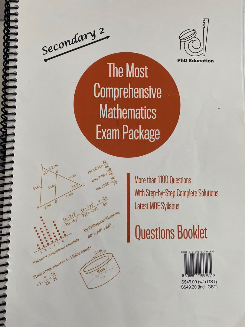 Phd Education- The Most Comprehensive Maths Exam Package (Questions and ...