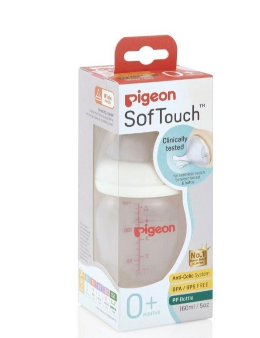 pigeon softouch peristaltic plus wide neck pp nursing bottle, Babies ...