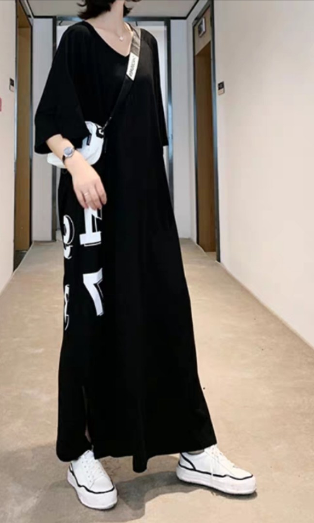 Plus Size Lup and Go 1973 Maxi Dress, Women's Fashion, Dresses & Sets ...