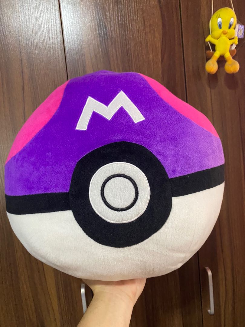 Pokemon - Masterball Plush, Hobbies & Toys, Toys & Games on Carousell