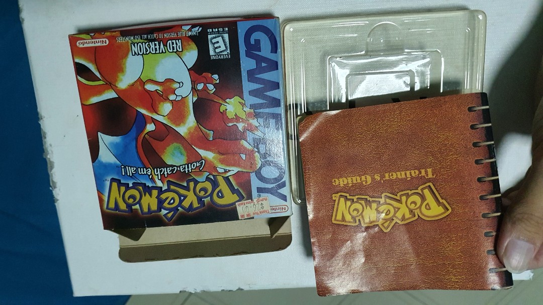 Pokemon Red BOX ONLY, Hobbies & Toys, Toys & Games on Carousell
