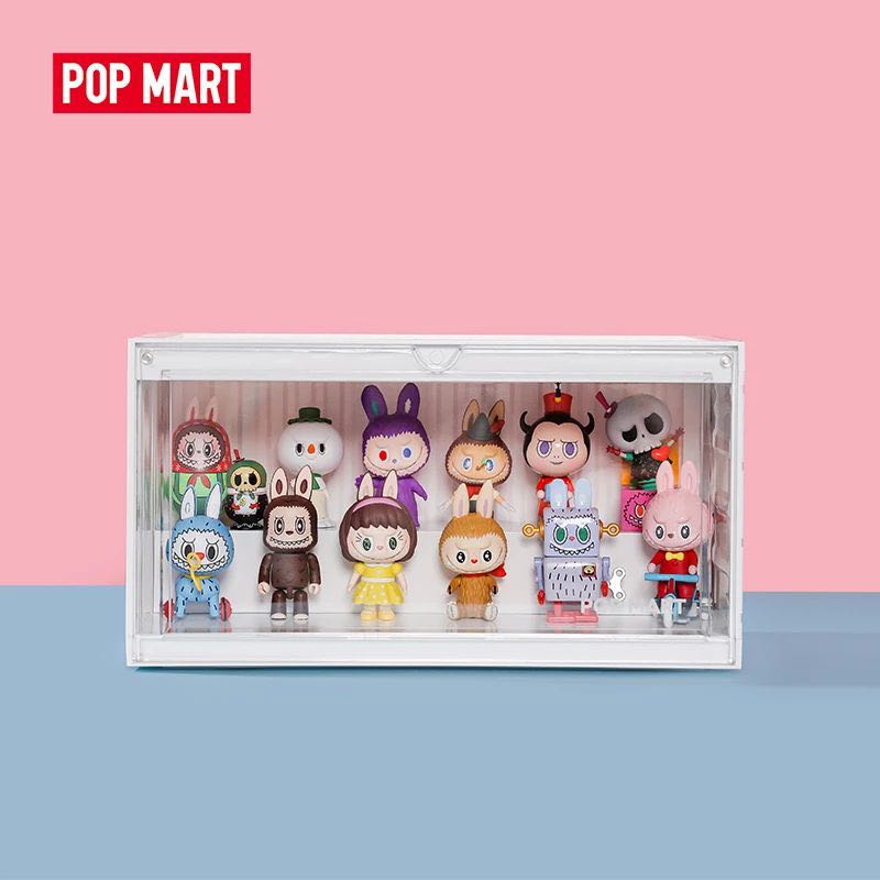 Popmart Luminous Container Display Figurine Case in White (100% ...
