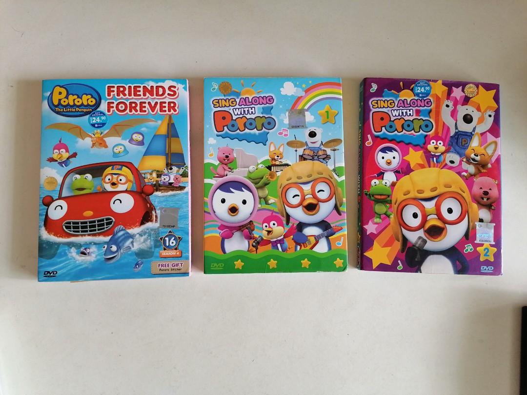 Set of 16 Pororo Friends DVD Movies Cartoons Animation Sing Along ...