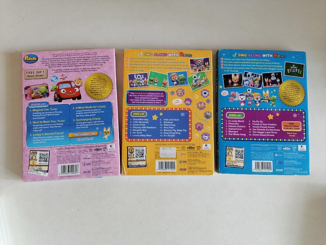 Set of 16 Pororo Friends DVD Movies Cartoons Animation Sing Along ...