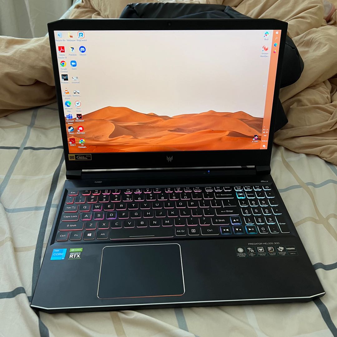 RUSH!!! PREDATOR HELIOS 300 i5 GeFORCE RTX 3060, Computers & Tech ...