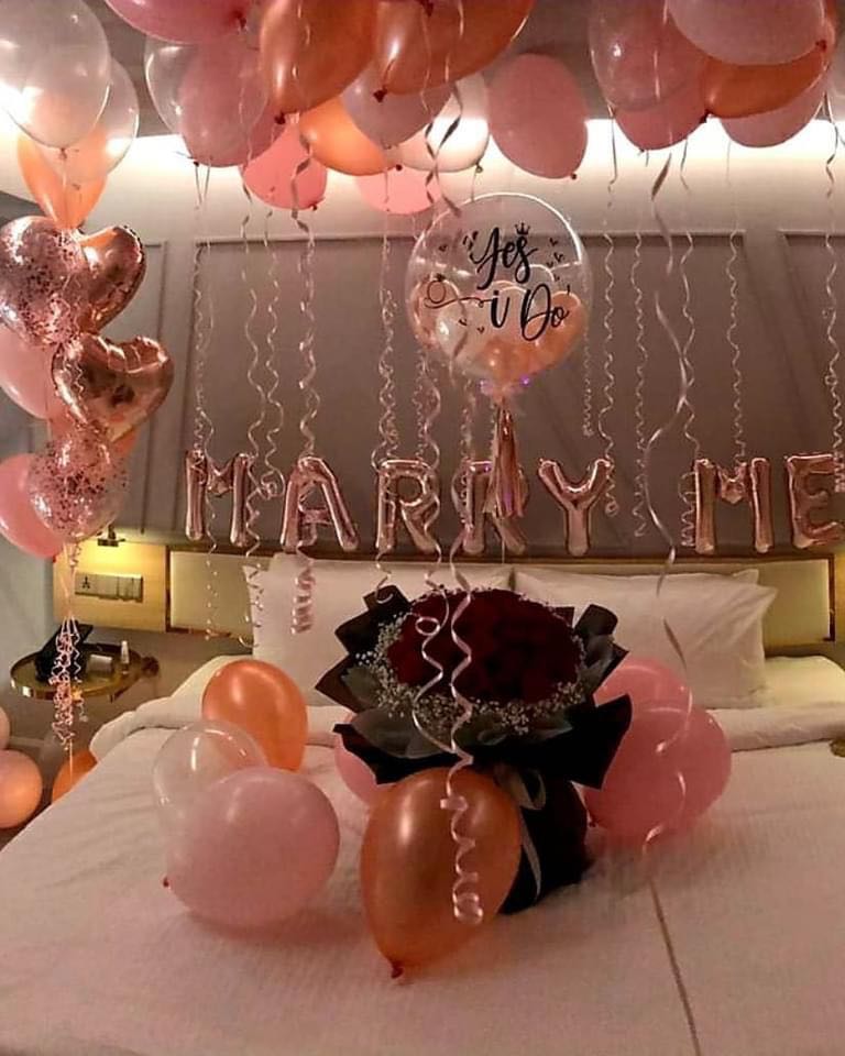 Proposal decorations suprise setup, Hobbies & Toys, Stationery & Craft ...