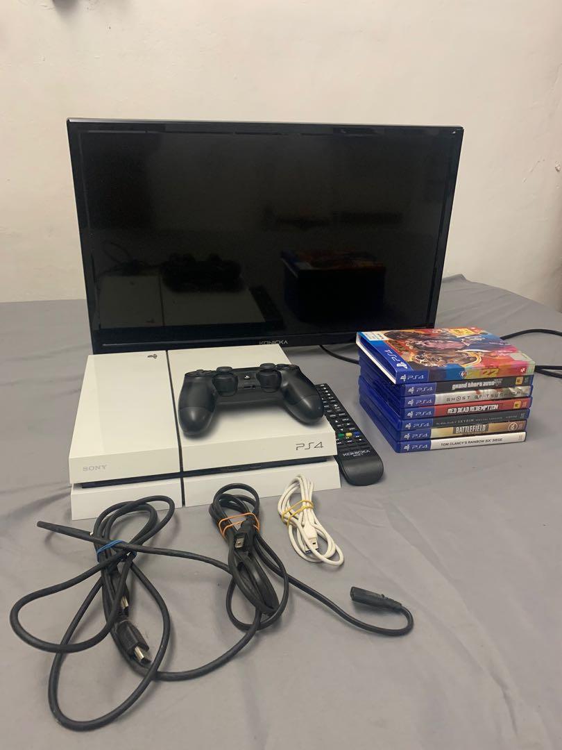 PS4 with TV, TV & Home Appliances, TV & Entertainment, Blu-Ray & Media ...