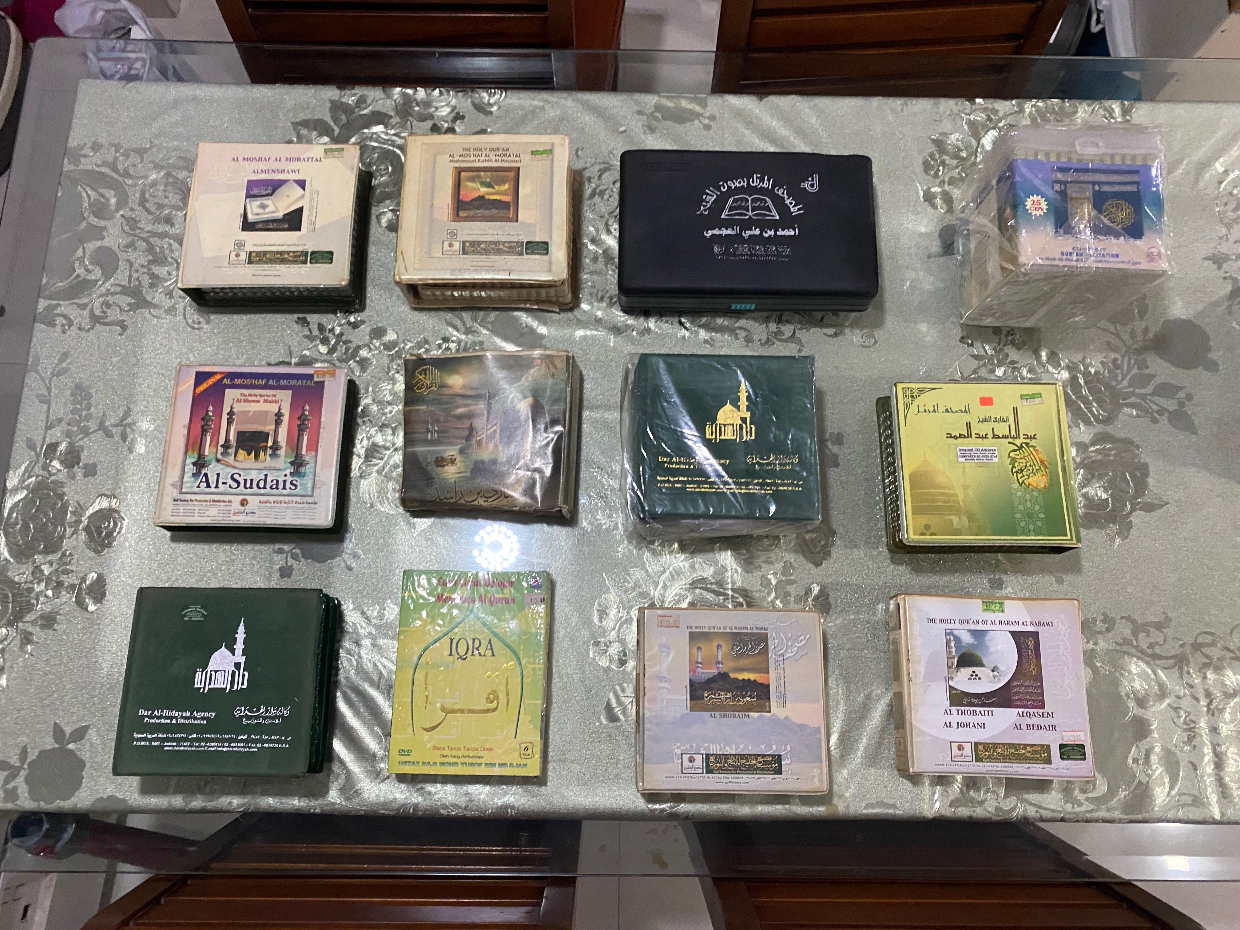 QURAN CD ASSORTED, Hobbies & Toys, Music & Media, CDs & DVDs on Carousell