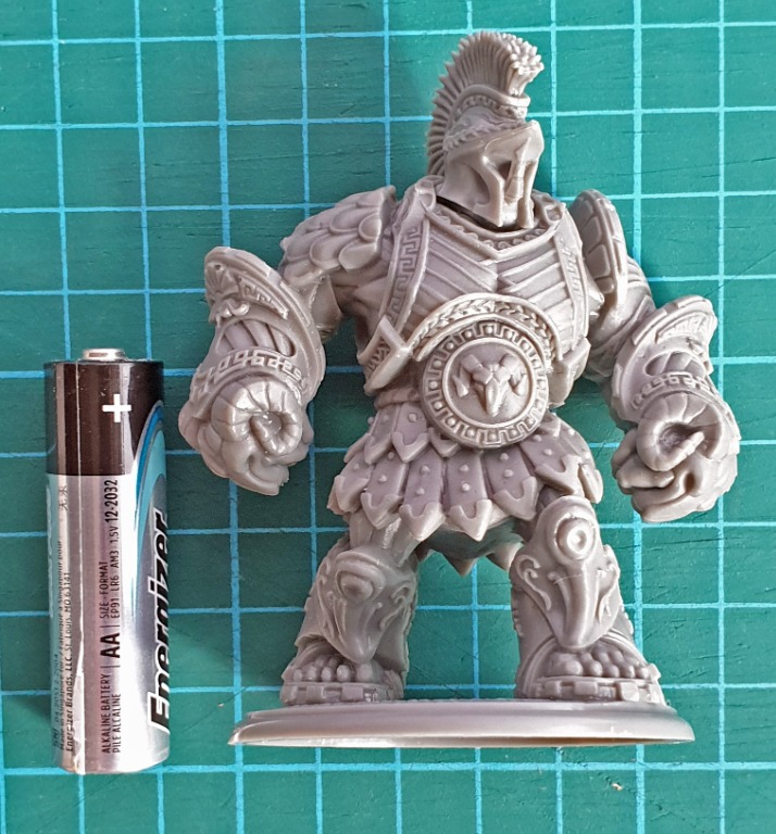 Reaper Bones 5 Greek Odyssey Bronze Golem Miniature for Dungeon ...