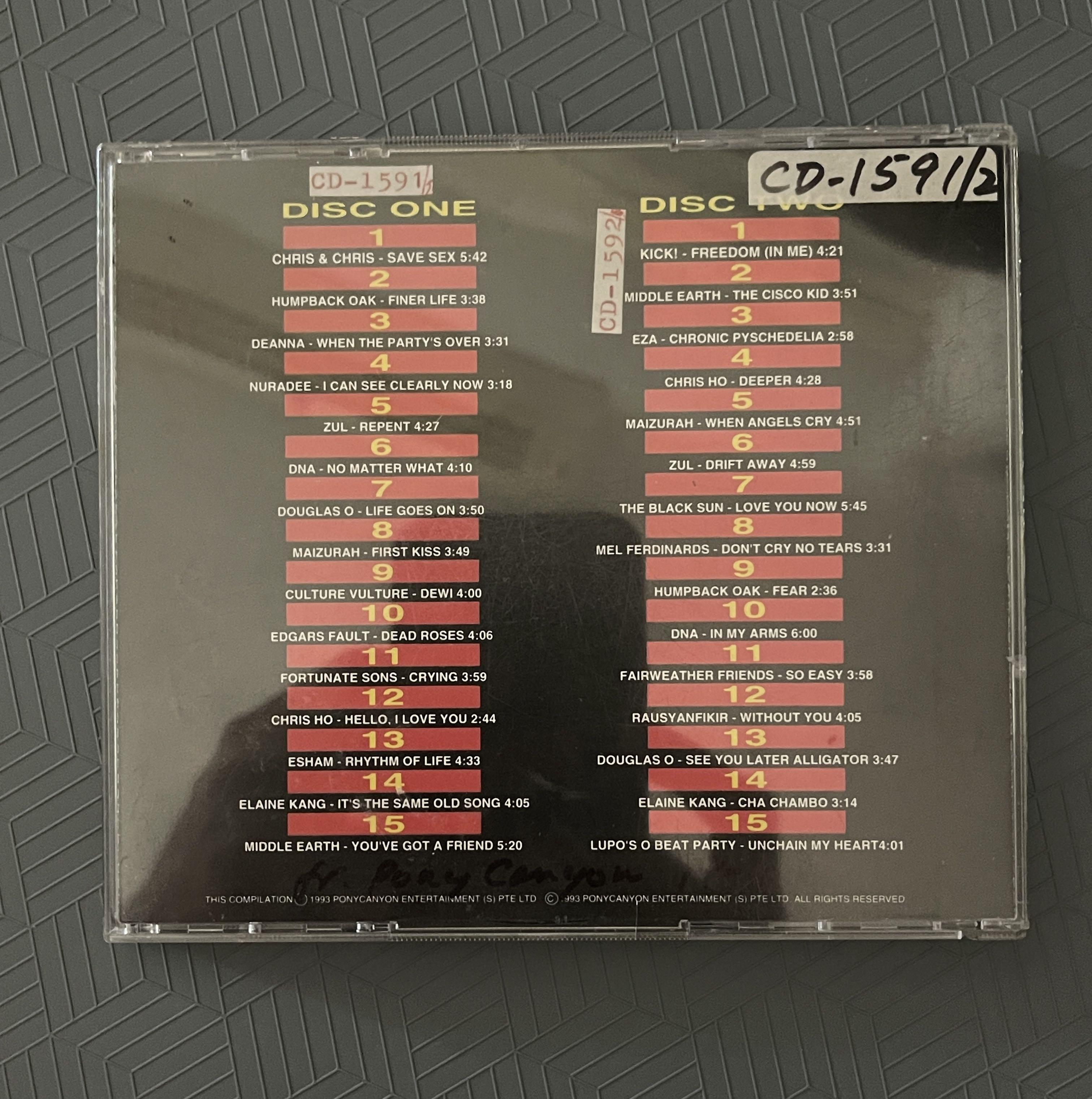 Red Hot & Skin - Singapore local music compilation CD (2CDs), Hobbies ...
