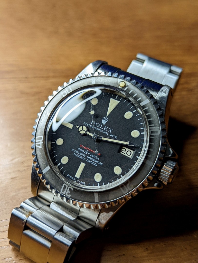 Rolex 1680 Red Sub (Mk 4), Luxury, Watches on Carousell