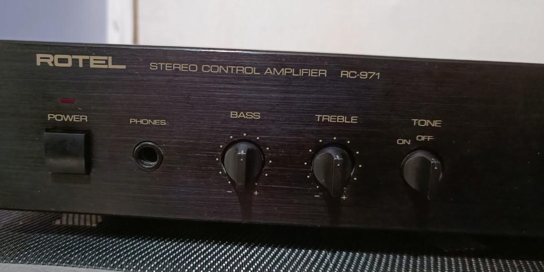 Rotel preamp RC-971, Audio, Soundbars, Speakers & Amplifiers on Carousell