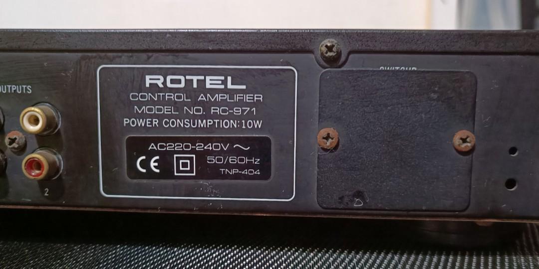 Rotel preamp RC-971, Audio, Soundbars, Speakers & Amplifiers on Carousell