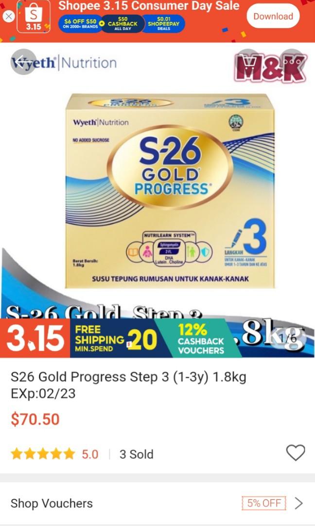 S26 gold refill pack, Babies & Kids, Nursing & Feeding, Weaning ...
