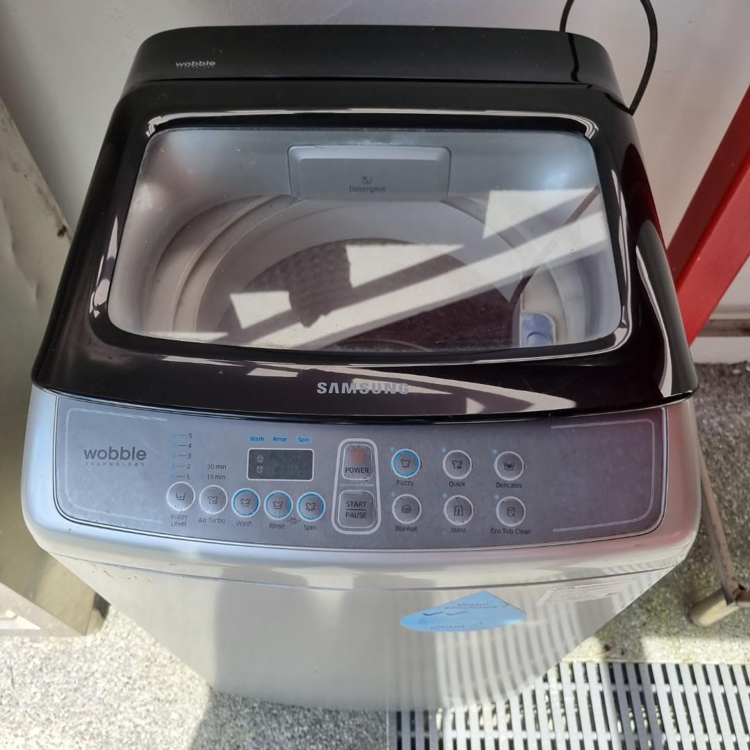 Samsung Wobble washing machine 9.5kg, TV & Home Appliances, Washing ...