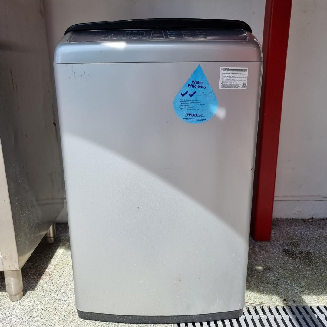 Samsung Wobble washing machine 9.5kg, TV & Home Appliances, Washing ...