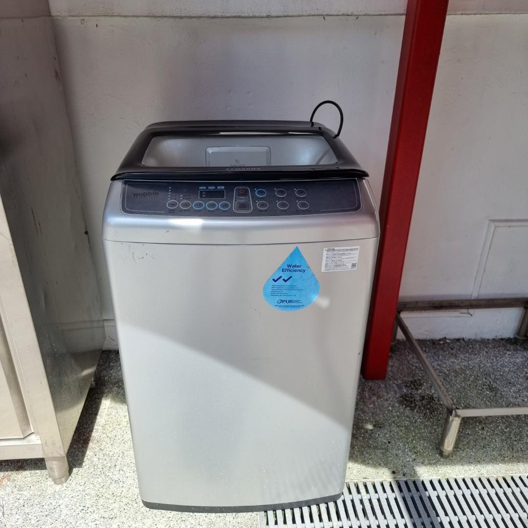 Samsung Wobble washing machine 9.5kg, TV & Home Appliances, Washing ...
