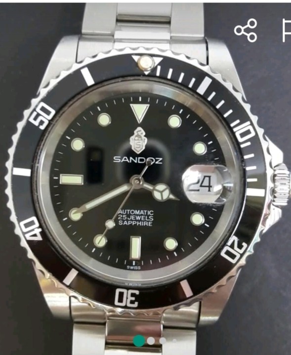 Sandoz Diver's Automatic Watch, Luxury, Watches on Carousell