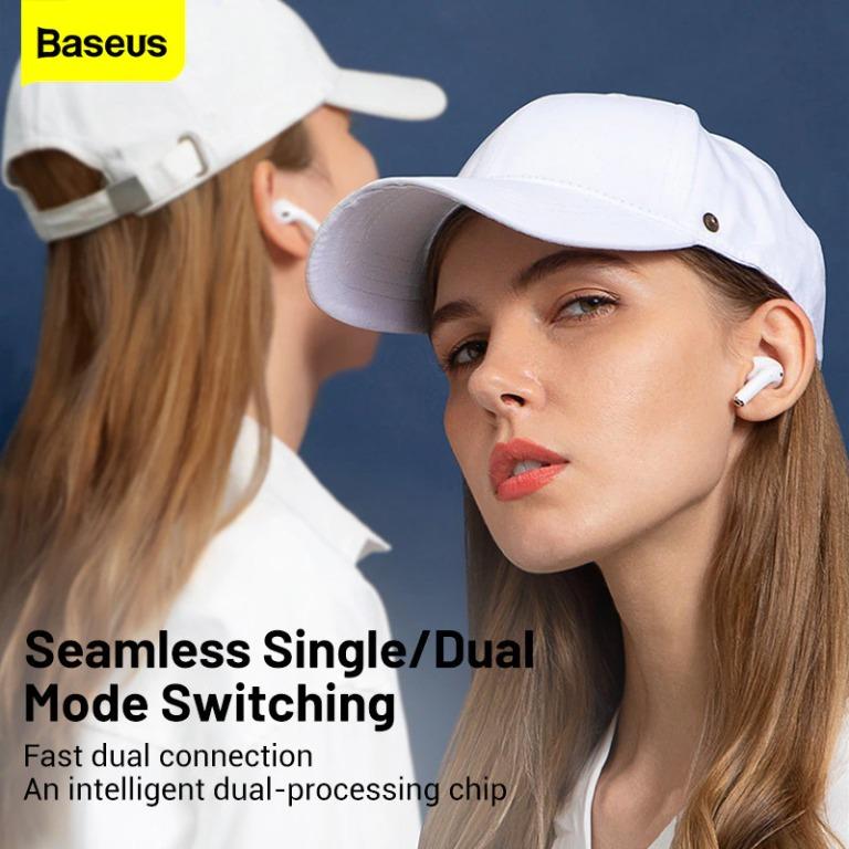 【SKIT SG】Baseus Encok W3 TWS True Wireless Earbuds In-Ear Earphones ...