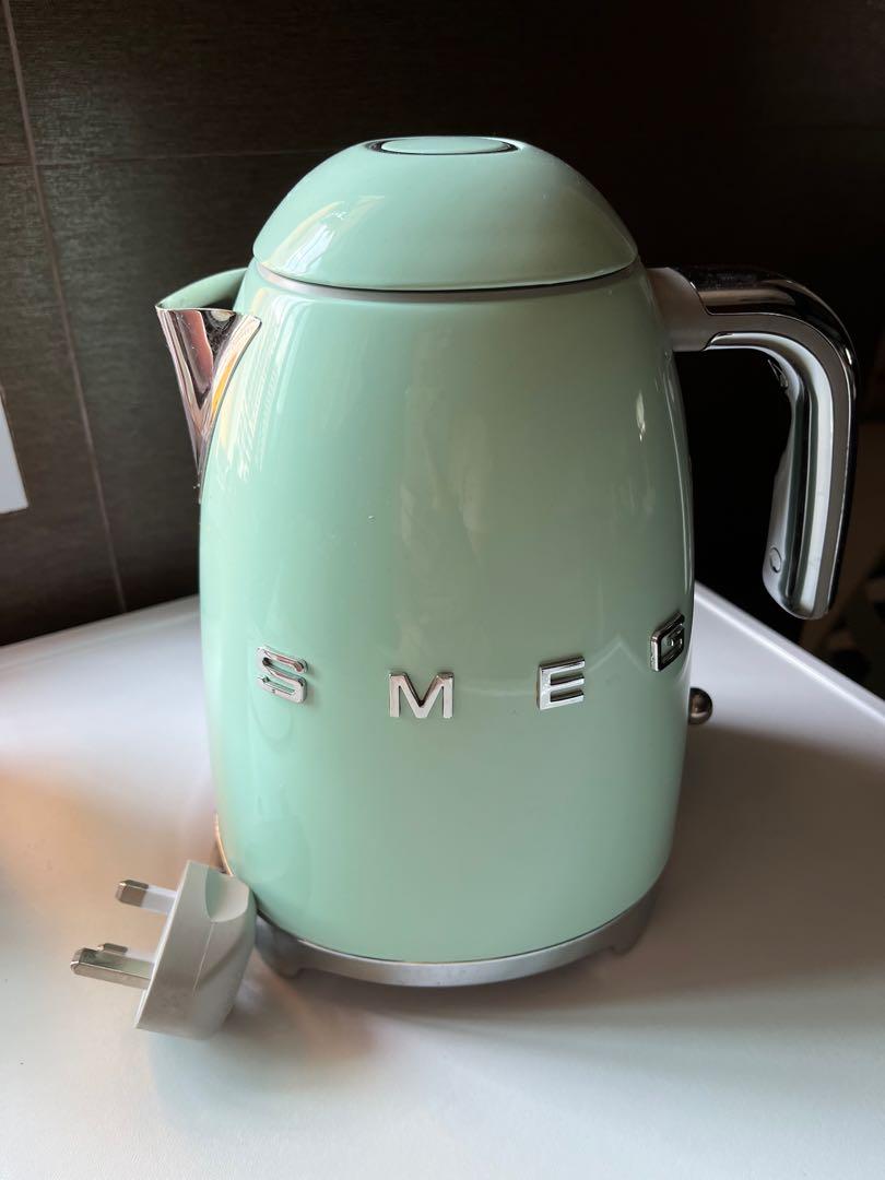 SMEG RETRO MINT GREEN KETTLE 1.7L, TV & Home Appliances, Kitchen ...