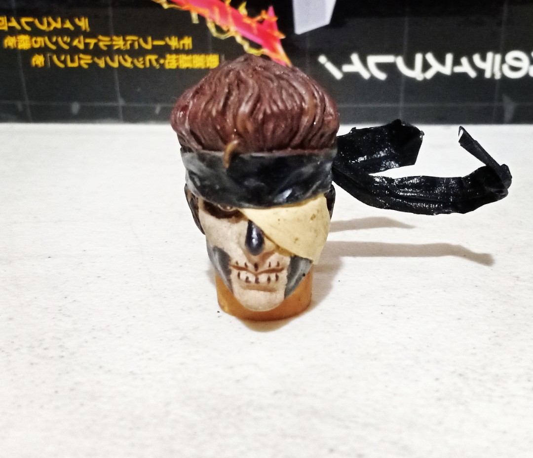 Solid Snake headsculpt, Hobbies & Toys, Toys & Games on Carousell