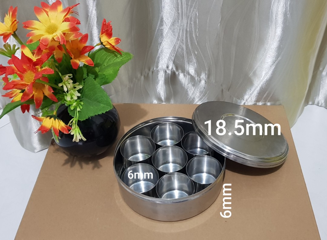 Stainless steel container & cups, TV & Home Appliances, Kitchen ...