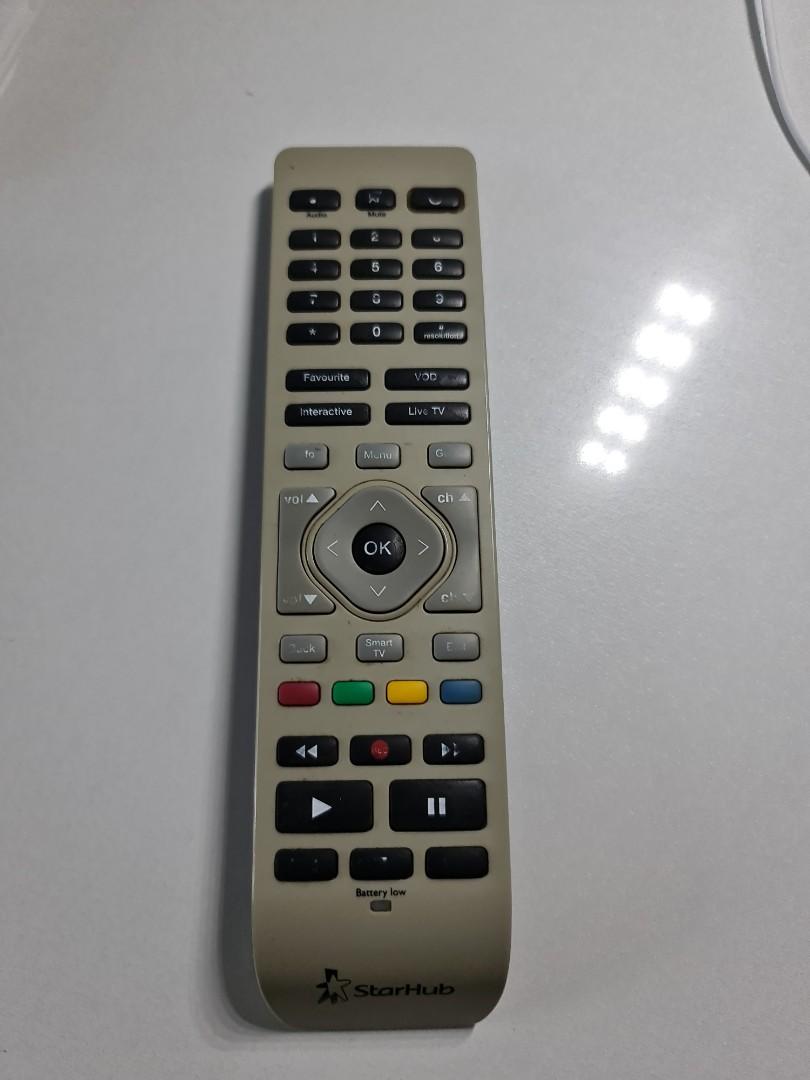 Starhub remote controller, TV & Home Appliances, TV & Entertainment ...
