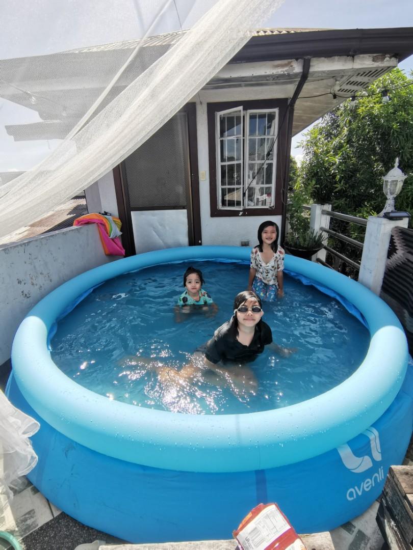 Inflatable Swimming pool prompt set 3 meters, Furniture & Home Living ...