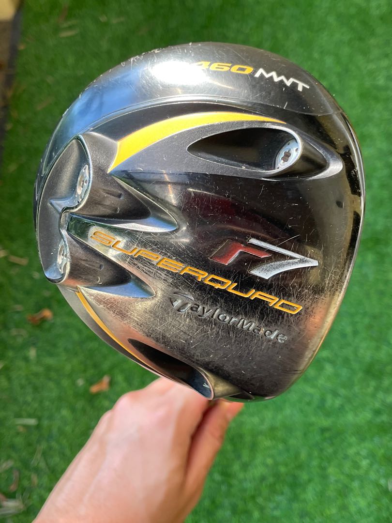 TaylorMade R7 Superquad Driver Regular Flex Shaft, Sports Equipment ...