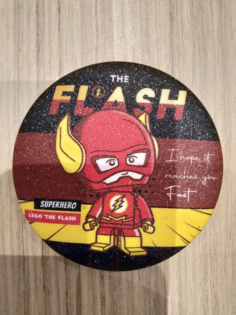 The Flash Brick Pin, Hobbies & Toys, Memorabilia & Collectibles, Fan ...